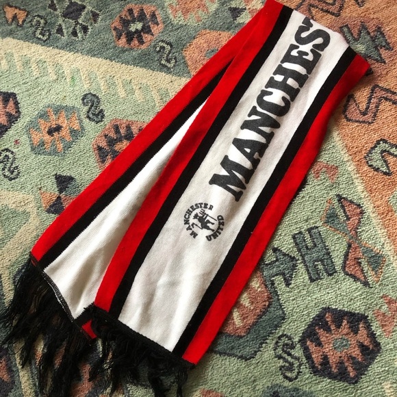 Accessories | Manchester United Football Scarf | Poshmark